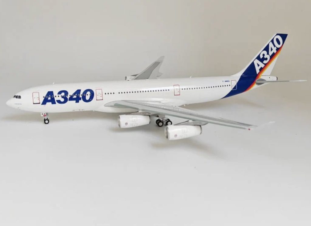 IF342AIRBUS01 Airbus A340-200 F-WWBA – Airplane Model SG