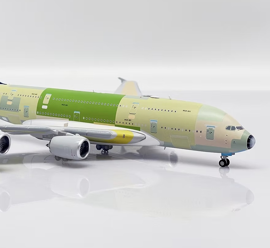 XX4473 A380 “Bare Metal” F-WWSM – Airplane Model SG