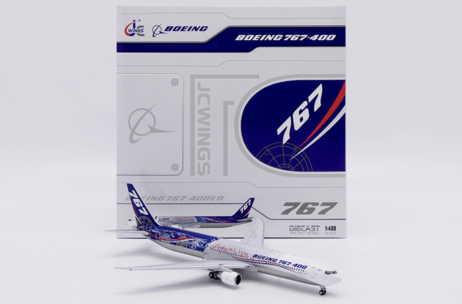 LH4369 Boeing House Color B767-400ER “Leading the Way” N76400 (Polished ...